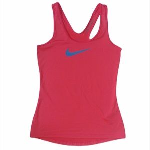 Nike | Tops | Nike Pro Neon Pink Drifit Workout Tank Top Small | Poshmark